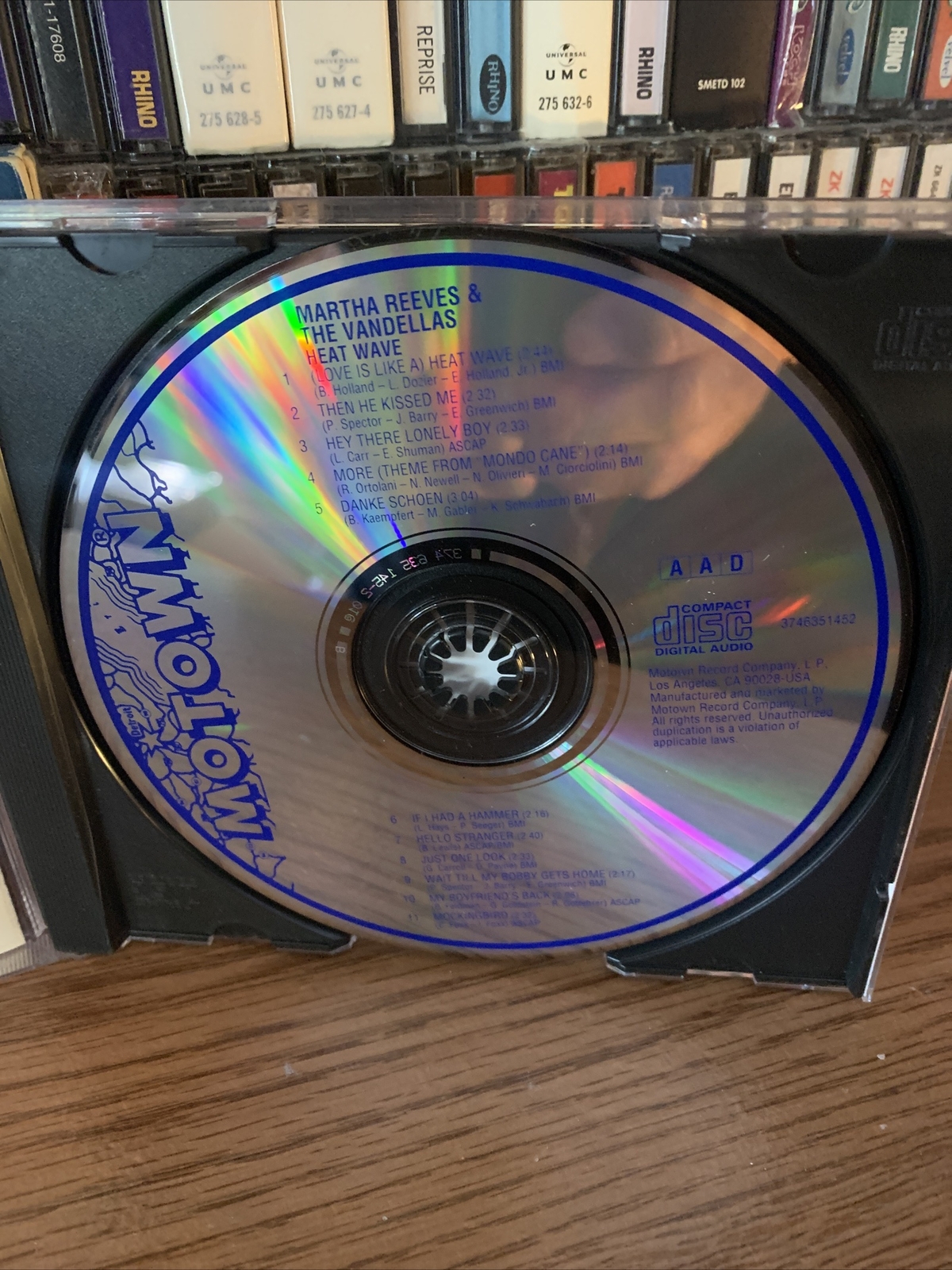 CD: Heat Wave by Martha & the Vandellas (CD, Motown) RARE OOP CD ...