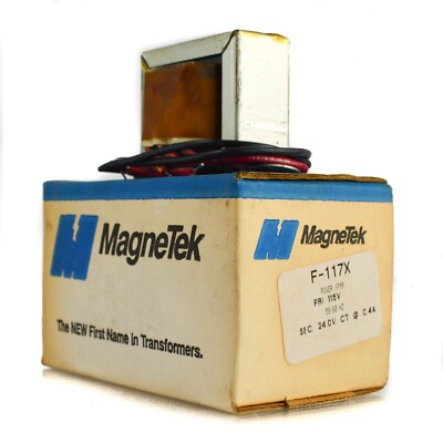 MAGNETEK F-117X Miniature Power Transformer Power XFMR PRI 115v 50/60hz ...