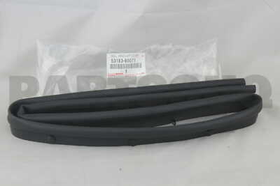 5318360071 Genuine Toyota SEAL, HEADLAMP COVER TO HOOD 53183-60071 | eBay