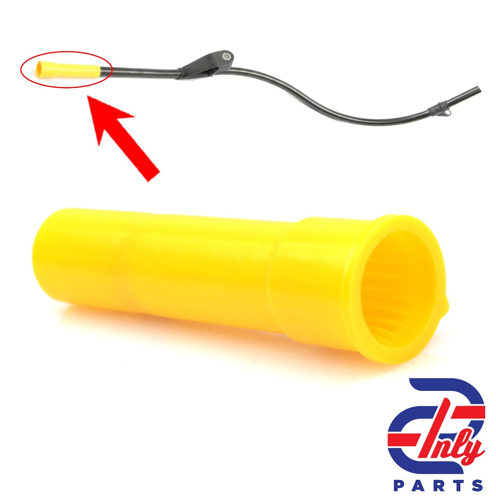 FÜR VW T5 TOUAREG 2.5 TDI ÖLMESSSTAB ÖLSTAB HÜLSE MOTORÖL TRICHTER ...