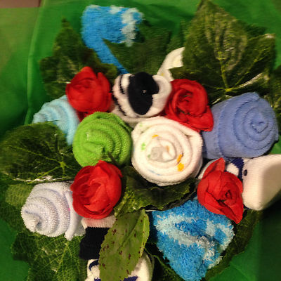 Baby flower bunch nappy cake baby shower gift | eBay Australia