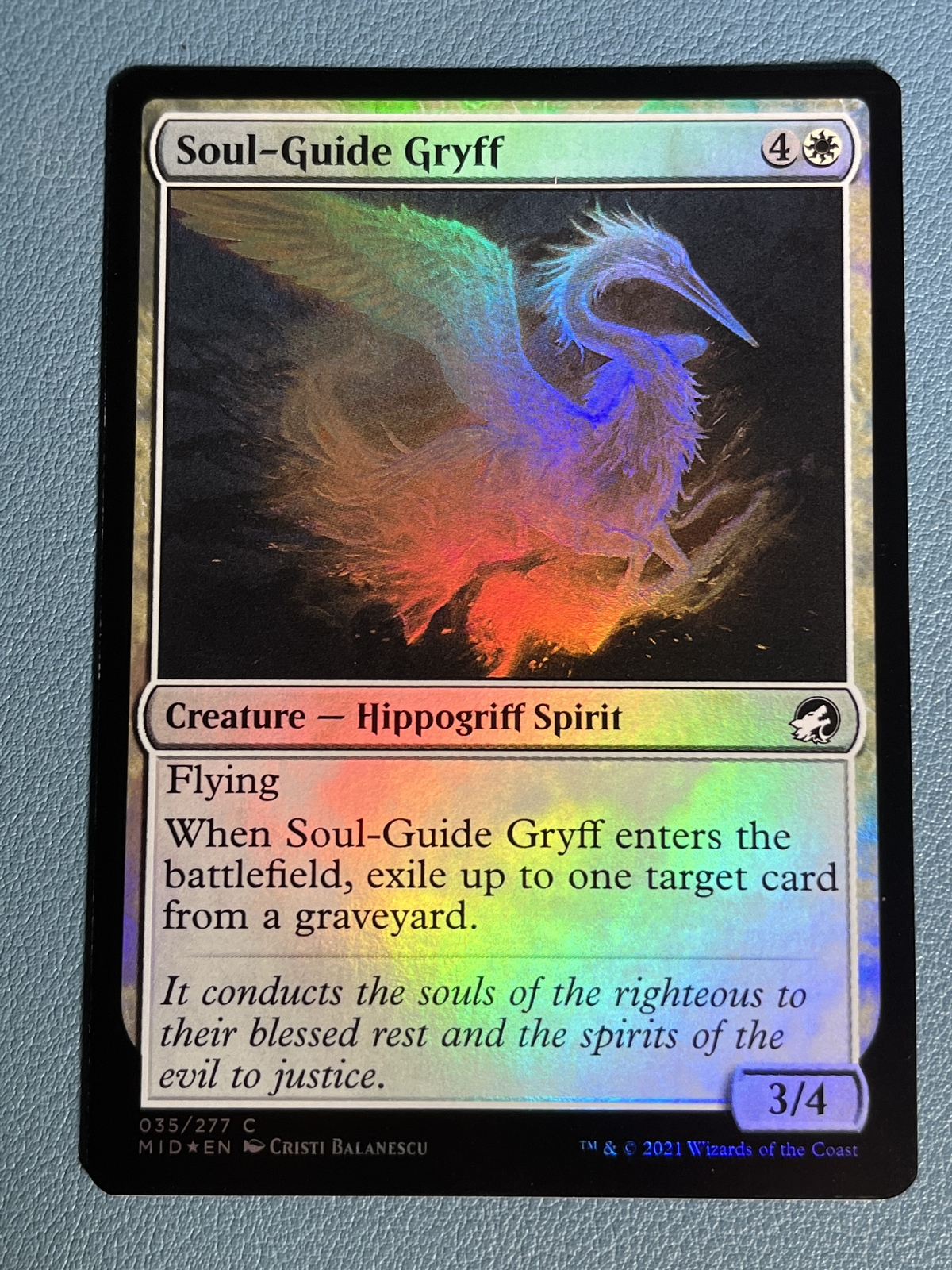 MTG Soul-Guide Gryff Foil Innistrad MID NM | eBay
