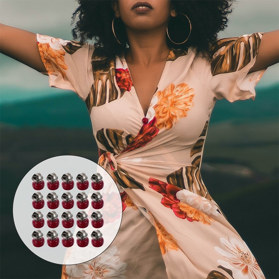 30 Pcs Clothe Pin Shirt Invisible Buttons Decorative Fasteners for ...