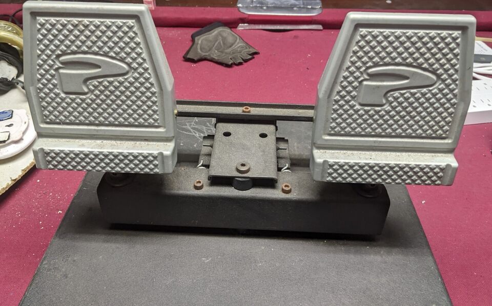 Precision Flight Controls aluminum Rudder Pedals For Flight Simulator ...