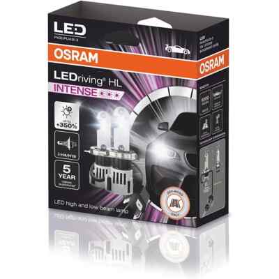 2x H4 (472) / H19 LED OSRAM LEDriving HL INTENSE +350% EXTRA LIGHT ...