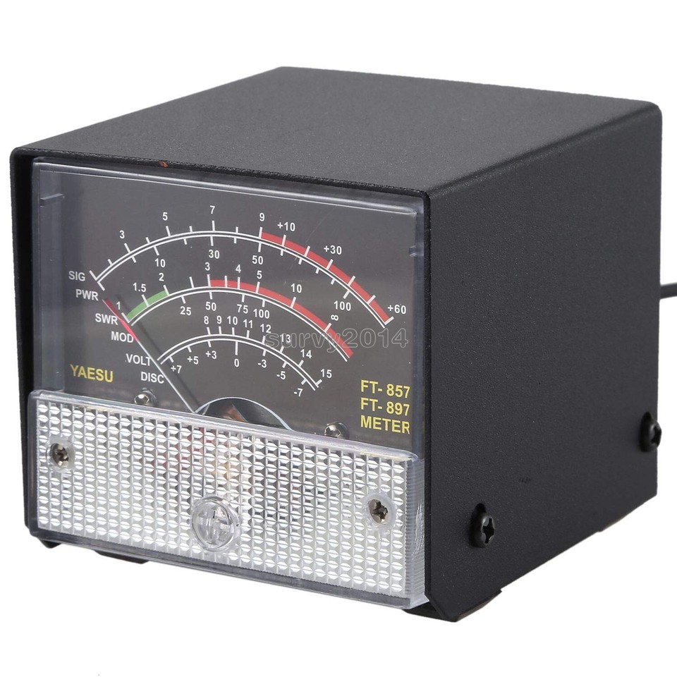 External S meter /SWR / Power Meter display wave meter For Yaesu FT-857 ...