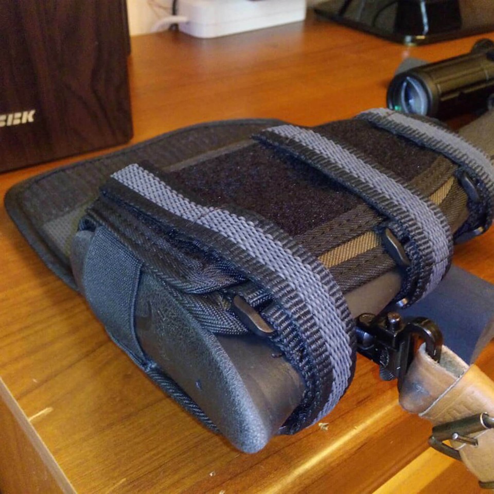 TOURBON Adjustable Cheek Rest Ruger American Rifle Stock Ammo Holder 3 ...