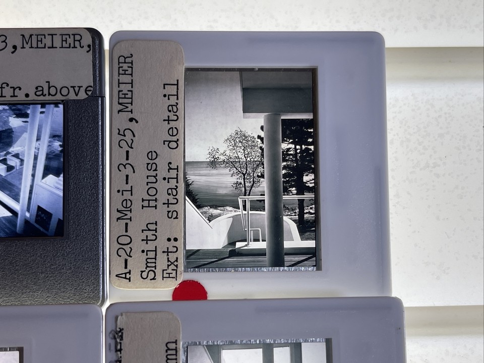 Richard Meier “Smith House” American Architecture 9 35mm Art Slides ...