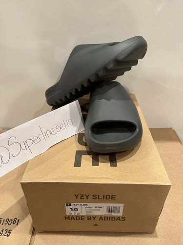 Adidas Yeezy Slide Slate Grey Size 10 (100% AUTHENTIC| BRAND NEW| FAST ...