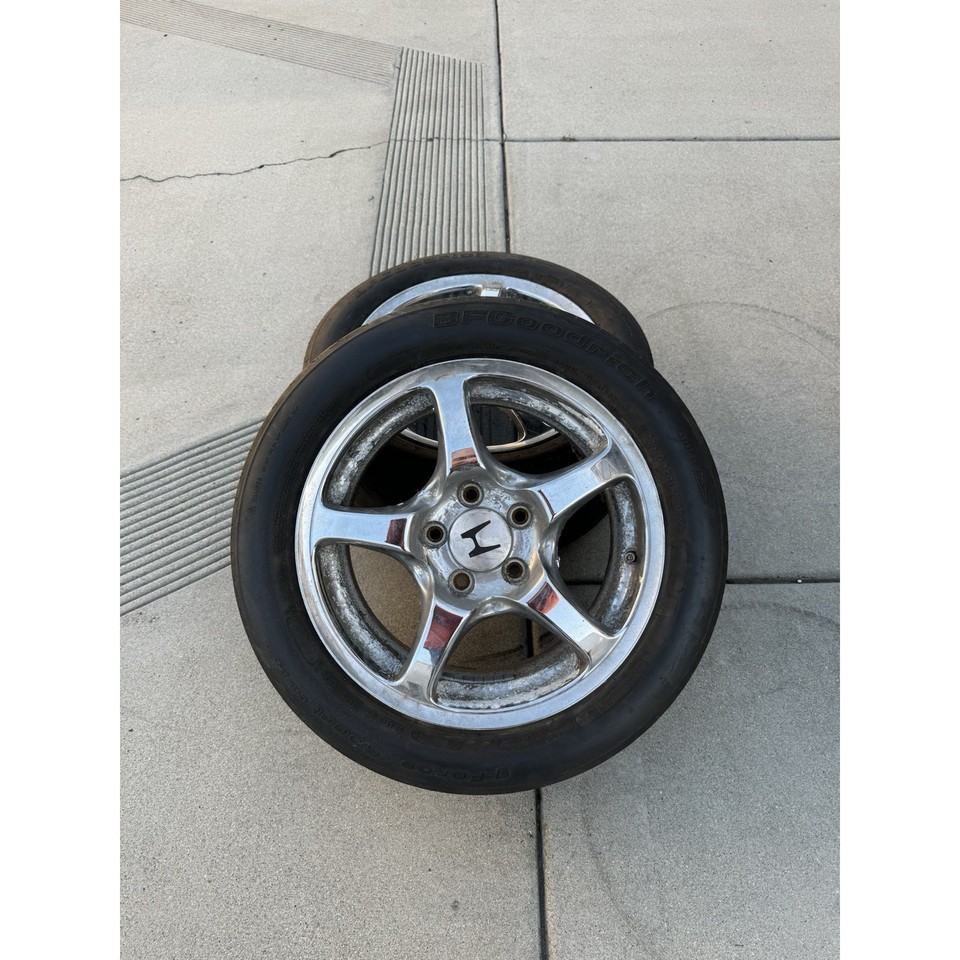 🔥 OEM Honda S2000 AP1 Rear Factory Wheels with Center Caps (CHROME ...