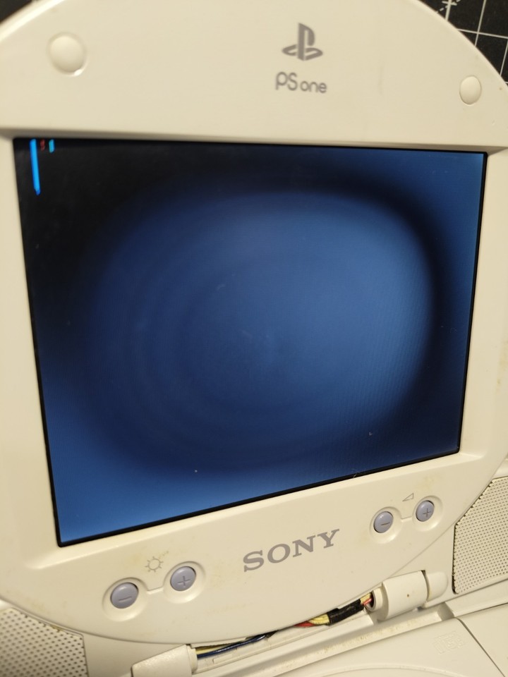 Sony PlayStation 1 PS1 SCPH-101 W/PSOne LCD Screen (Rough Condition) | eBay