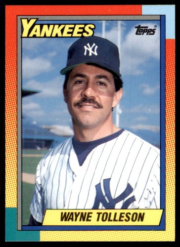 1990 Topps Traded Wayne Tolleson Baseball Cards #123T | eBay