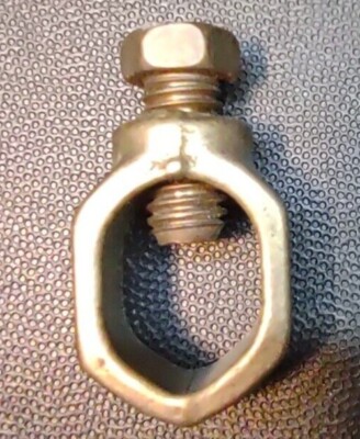 *THREE* Acorn Ground Rod Clamp for 5/8 Inch Ground Rod Sized for #2-#10 ...