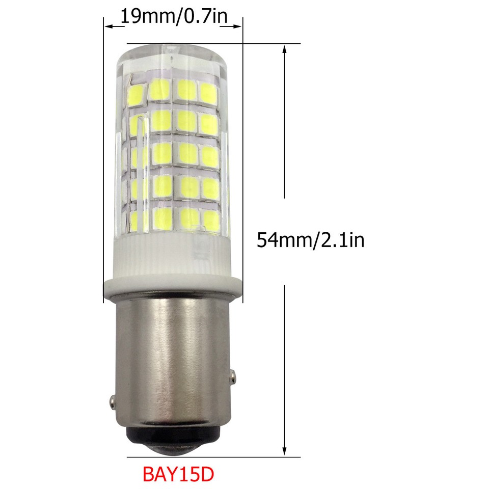 BAY15D/BA15D Led Marine lights boat bulb 5W 64-2835 SMD AC/DC 12V ...