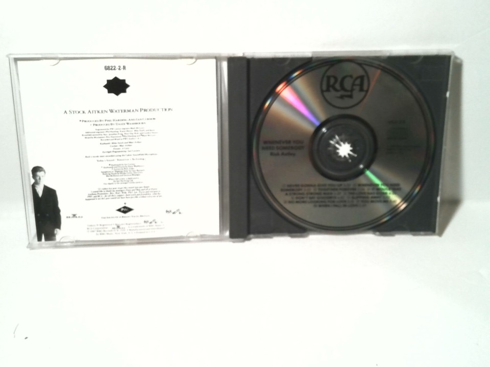 Rick Astley Whenever You Need Somebody CD 1990 Time to Get Ricked ...