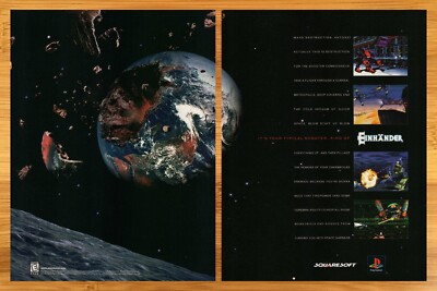 1997 Einhander Playstation 1 PS1 Vintage Print Ad/Poster Video Game ...