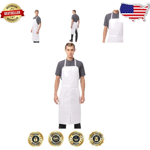 Versatile Unisex Kitchen Apron with Reinforced Stress Points for ...