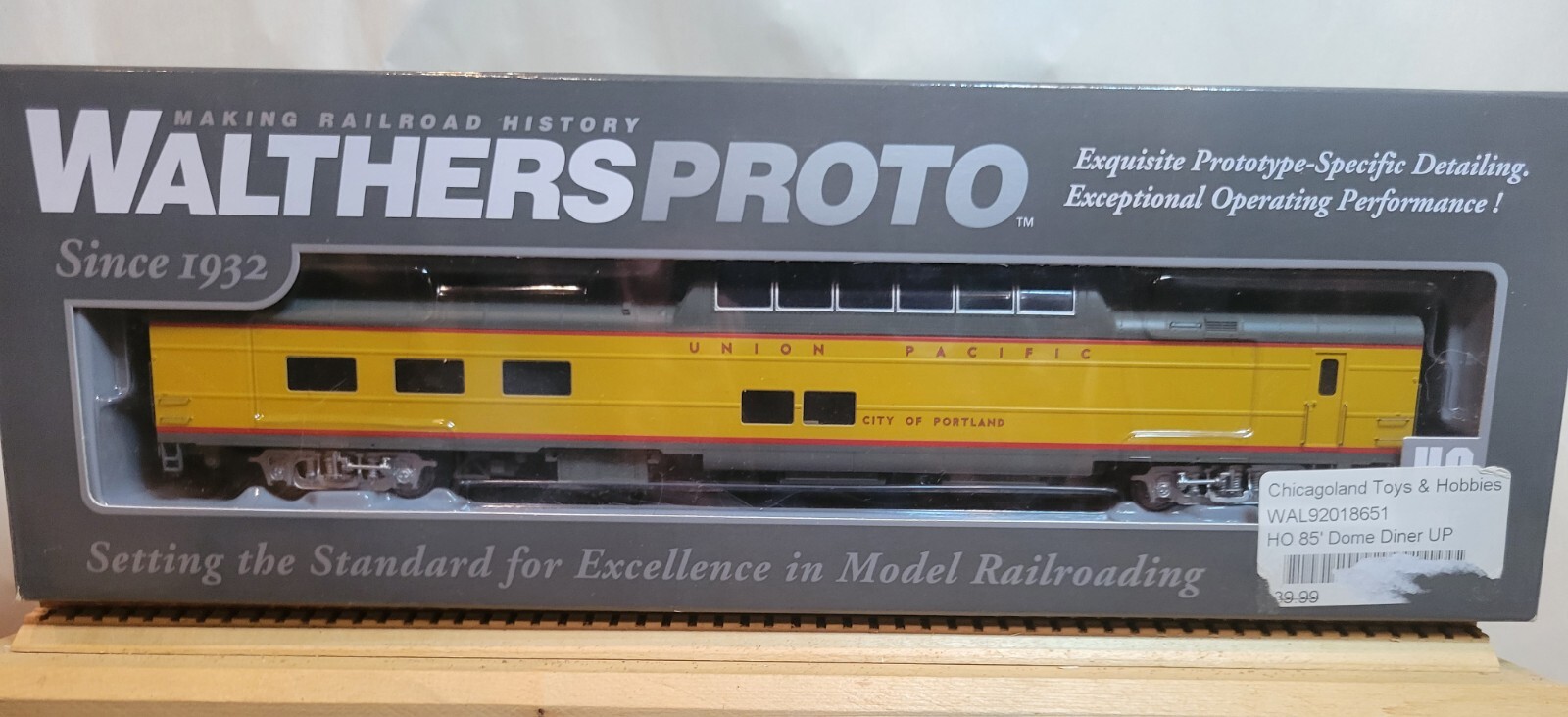 Ho Walthers 920-18651 Union Pacific Passenger Car. City Of Portland | eBay