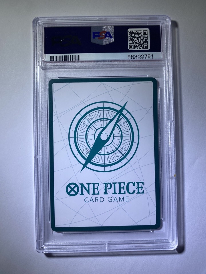 PSA 10 Gem Mint One Piece TCG Iceburg FOIL DON !! Card PRB-01 Japanese ...