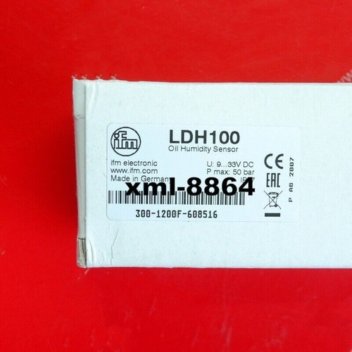LDH100 IFM Oil Humidity Detection Sensor Brand New In Box Fast Shipping ...