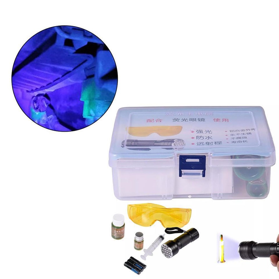 Fluorescent Leak Detection Tools Air Conditioning Repair Leak Detection ...