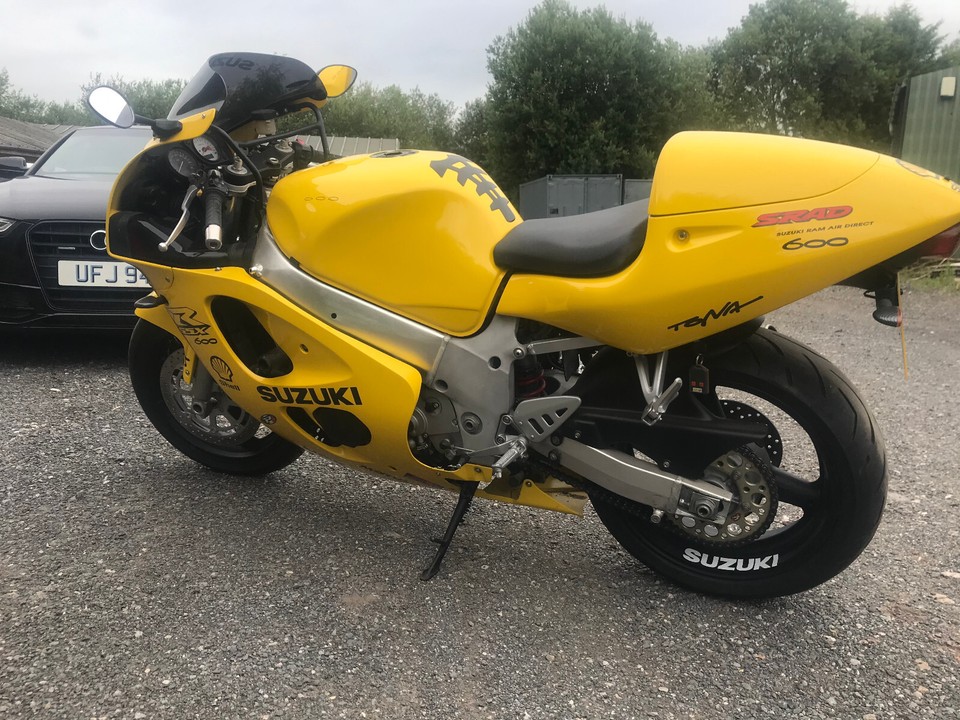 Suzuki GSXR 600 SRAD, motorcycle. classic bike, track bike etc | eBay UK