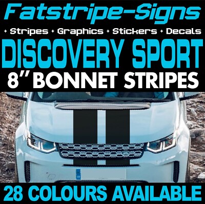 to fit RANGE ROVER DISCOVERY SPORT BONNET STRIPES GRAPHICS DECALS ...