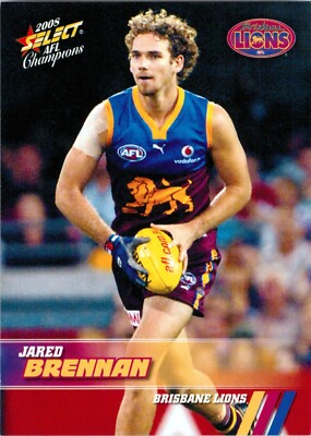 2008 BRISBANE LIONS AFL Card JARED BRENNAN | eBay Australia