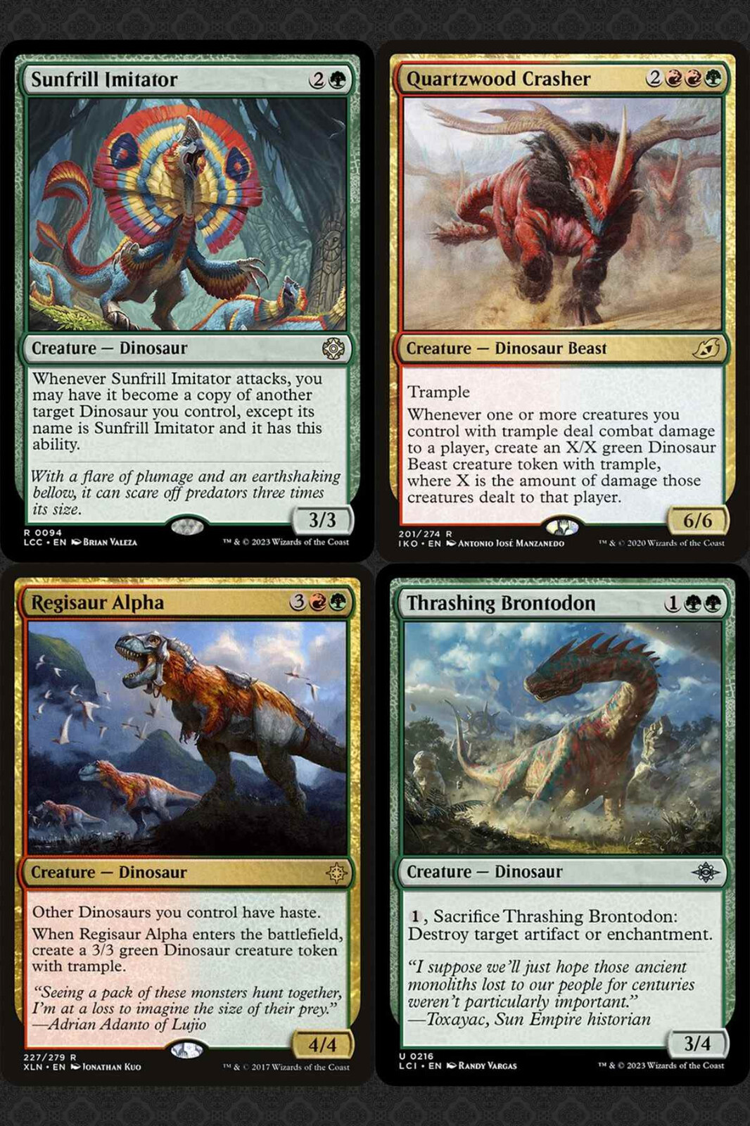 Pantlaza, Sun-Favored DINOSAUR Commander Deck EDH Magic MTG Ready-to ...