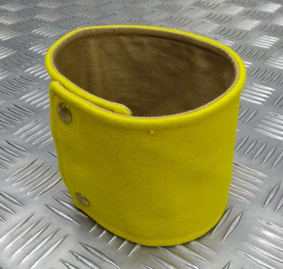 Yellow Armband Brassard WW2 Pattern British Army Old Stock Unissued ...