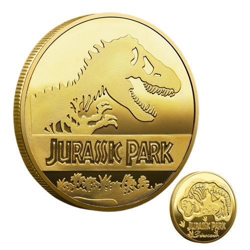 Jurassic-Park Dinosaur Commemorative Coin Commemorative Coin Dinosaur ...