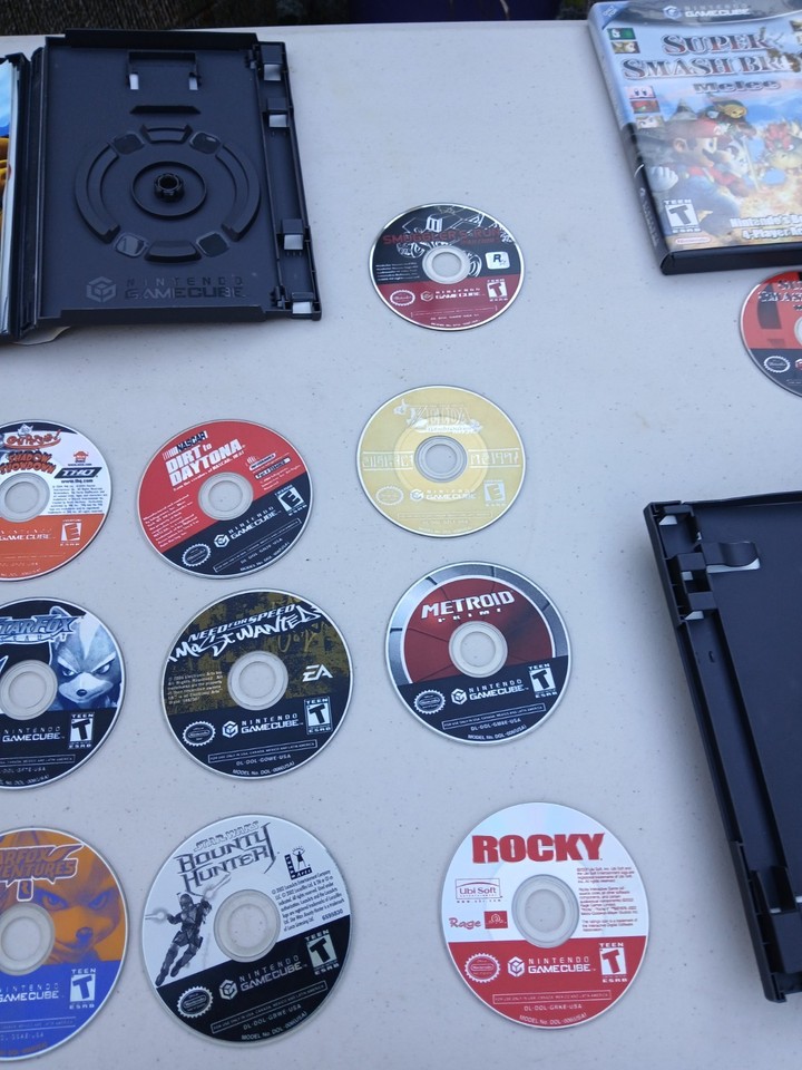 Nintendo GameCube Games Lot – Scratched Discs, Boxes & Manuals – AS IS ...