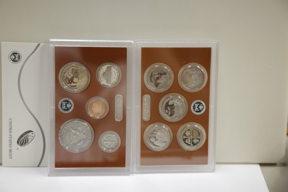 2019-S Clad Proof Set U.S. Mint OGP COA - 10 Coin Set Without W Lincoln ...