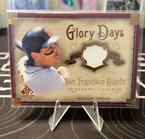 2005 SP Legendary Cuts - Glory Days Jack Clark #GD-JC Jerseys (MEM) for ...