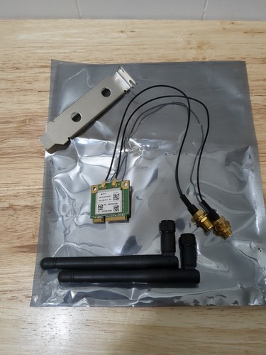 Dual Band Realtek RTL8821 AW-CB161H mPCIe WiFi & Bluetooth w/ Bracket ...