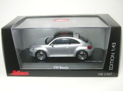 VW Beetle Coupe (Reflex Silver) 1:43 Schuco | eBay