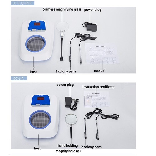 Colony Counter Semi-automatic Bacteria Tester Electronic Digital ...
