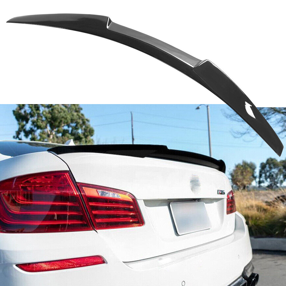 Glossy Black M4 Style Trunk Spoiler Wing FOR 11-16 BMW F10 F18 528i ...