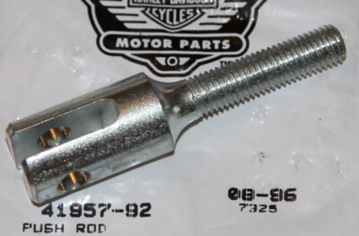 Harley Davidson Genuine OEM NOS 41957-92 Push Rod (08-96) Made in USA ...