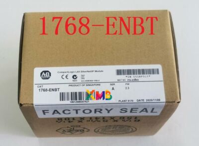 New Allen Bradley 1768-ENBT SER A EtherNet/IP Communication Module 1768 ...