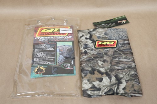 Quadboss ATV Rear Rack Storage Bag Camouflage Honda Foreman 400 450 500 ...