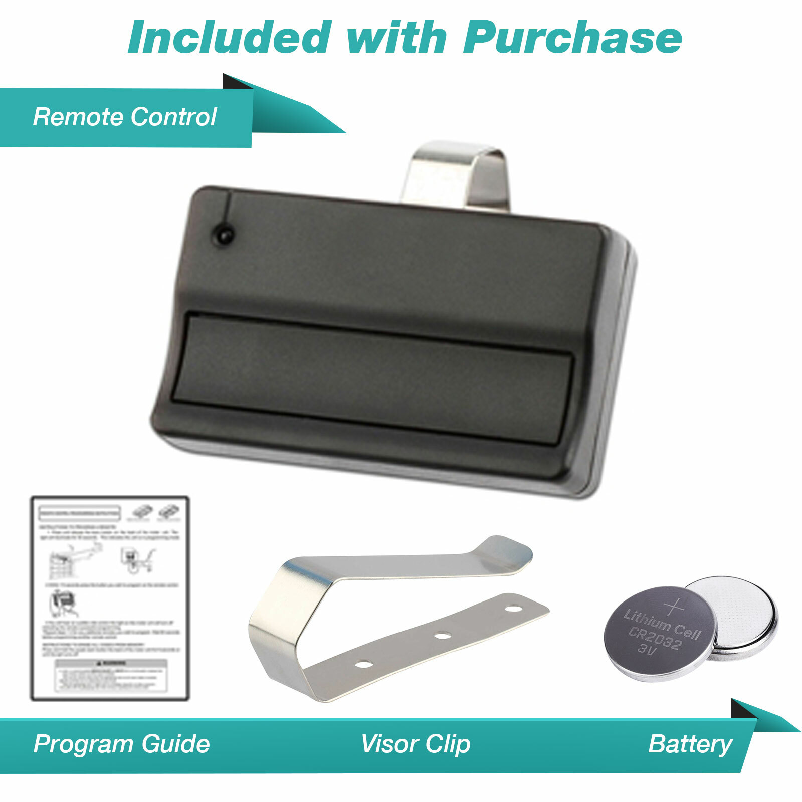 for 953D 953CD Chamberlain Compatible 1 Button 315mhz Garage Door ...