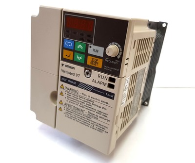 OMRON Yaskawa CIMR-V7AZB0P7 Varispeed V7 Inverter 1.1kW Single Phase - Neustand | eBay