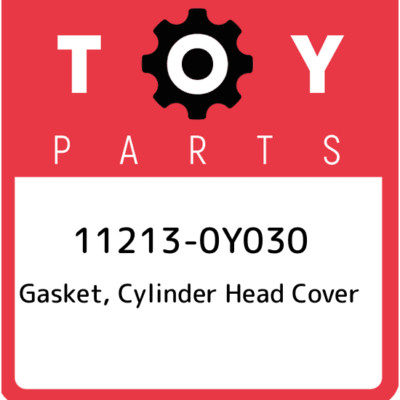11213-0Y030 Toyota Gasket, cylinder head cover 112130Y030, New Genuine ...
