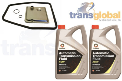 Automatic Gearbox Filter & 10L ATF Fluid Kit for Land Rover Discovery 2 ...