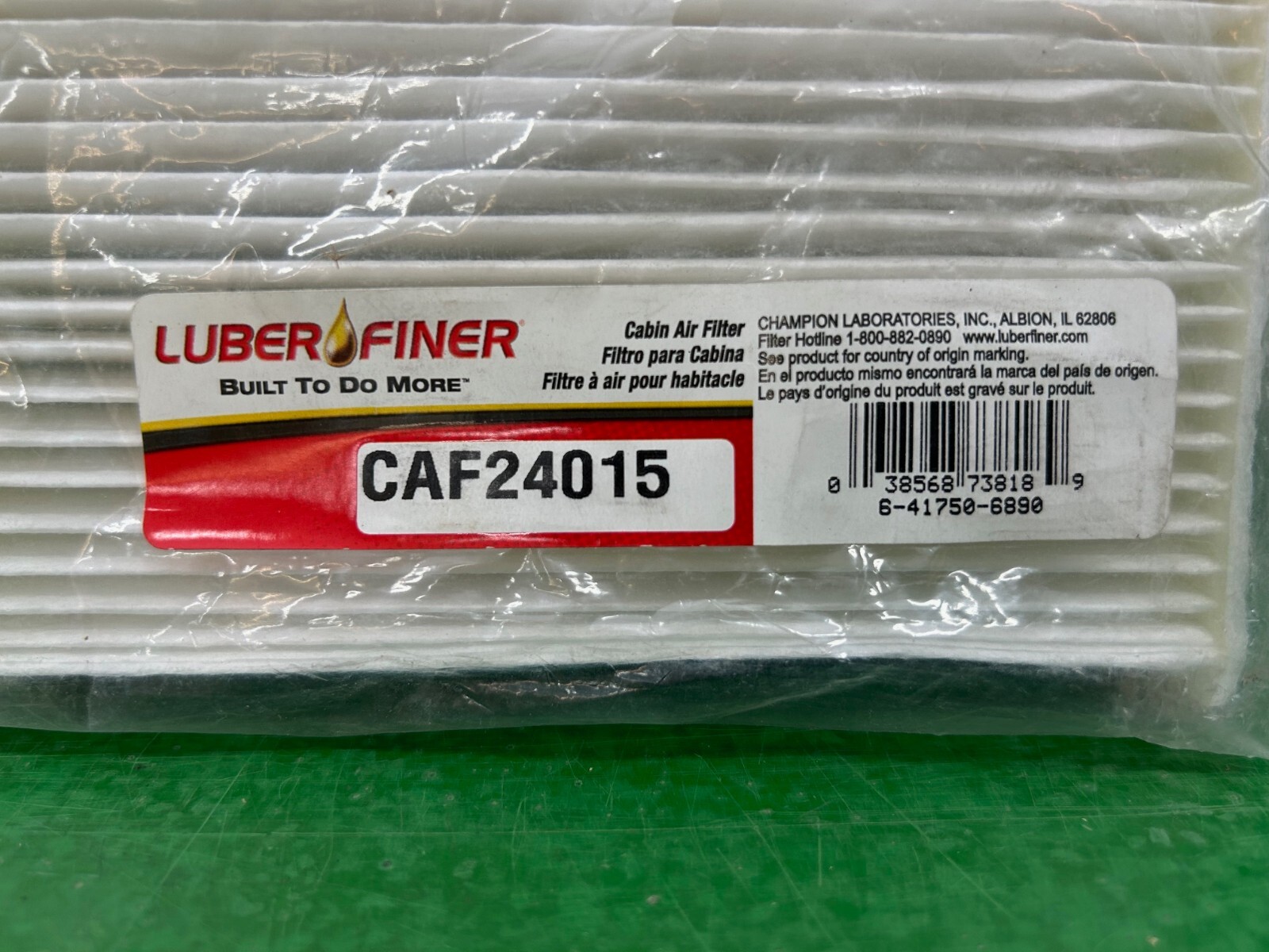 Cabin Air Filter Luber-Finer CAF24015 for sale online | eBay