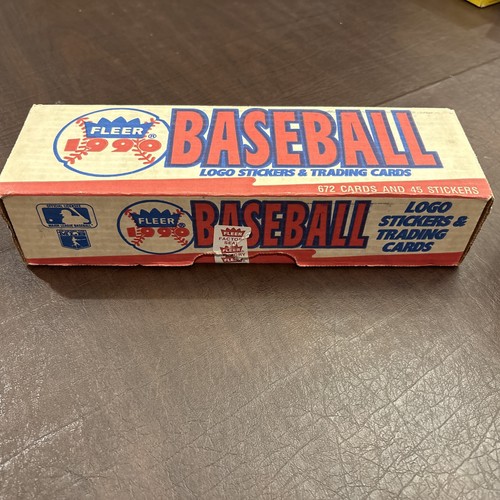 1990 Fleer Baseball Factory Complete Set Hobby 672 CARDS 45 Stickers ...