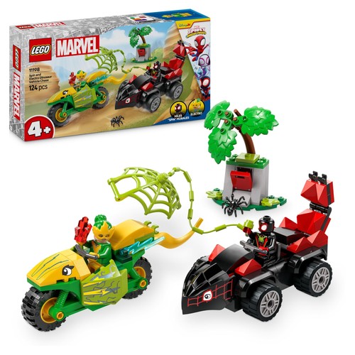 Lego 11198 Spidey Spin+electro Dinosaurusvoertuig NEW | eBay