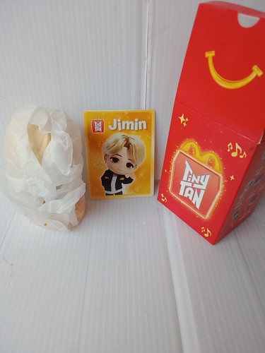 Tiny Tan McDonald's #12 JIMIN x BTS ENCORE 2025 Happy Meal Unboxing ...