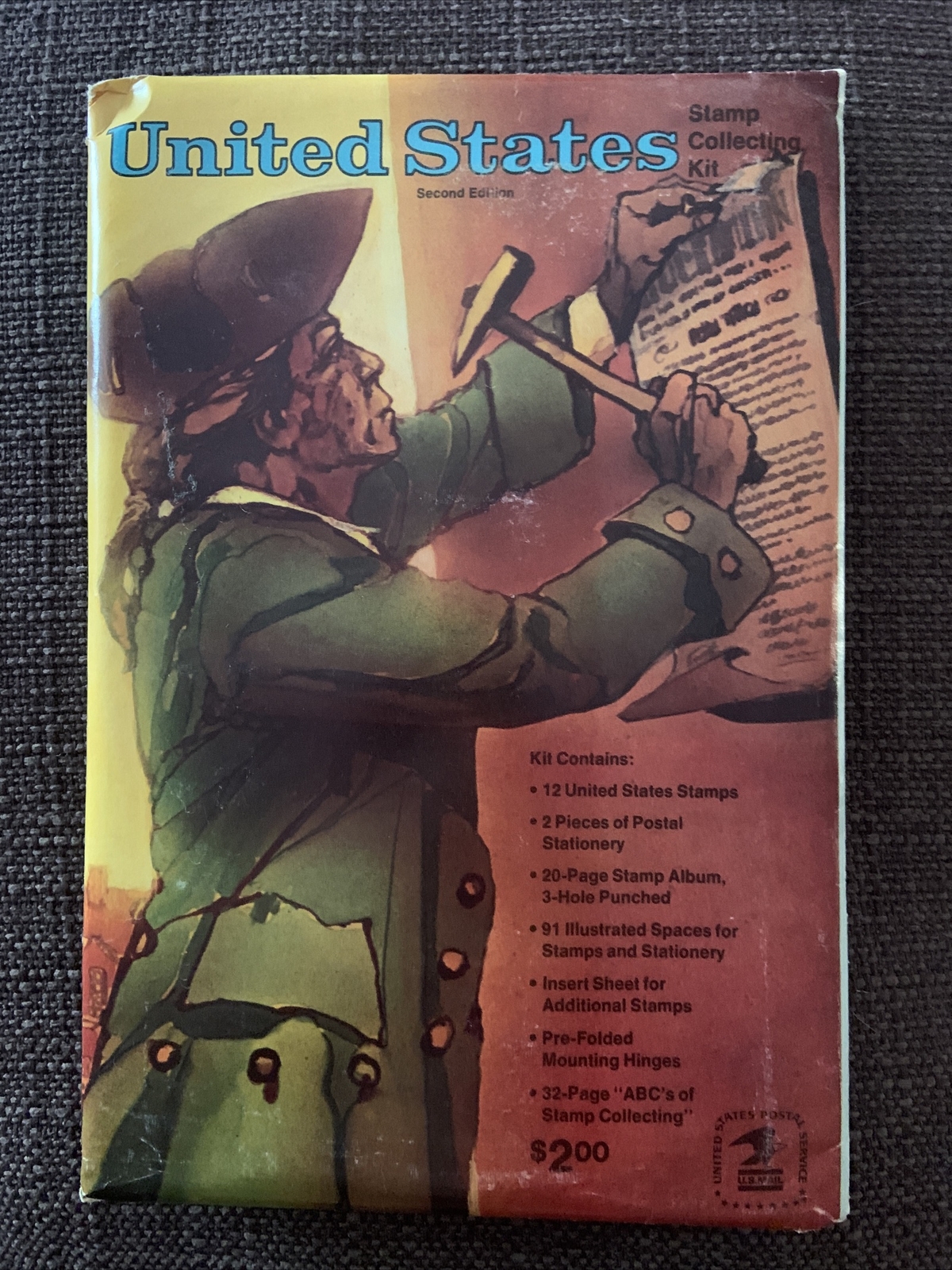 United States second edition stamp collecting kit item number 915 USPS ...